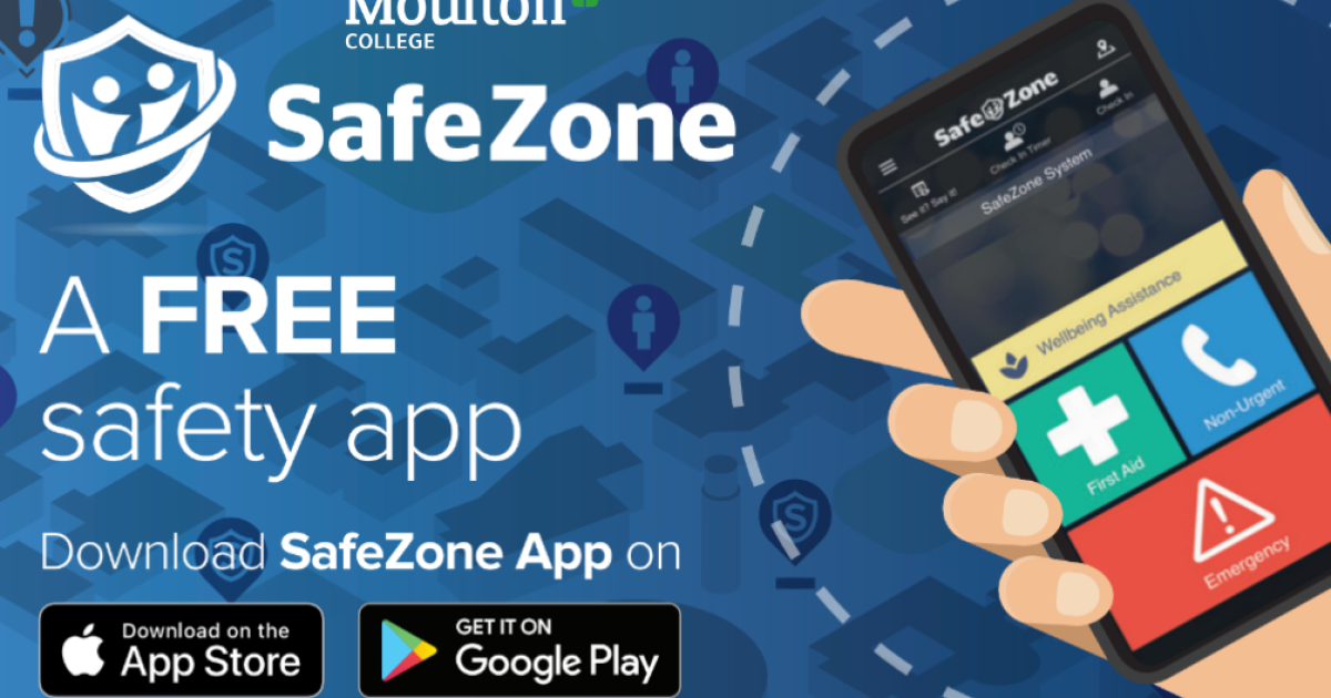 Safezone - our new safety app | Moulton College